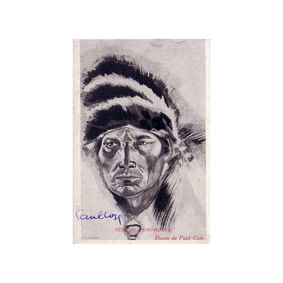 COZE Paul (1903-1973) - PEINTRE - ILLUSTRATEUR - ETHNOLOGUE - ECRIVAIN ...