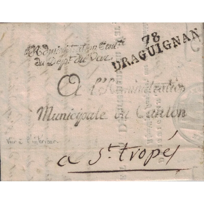 FAUCHET Jean Antoine Joseph (1761-1834) AMBASSADEUR-PREFET-BARON D'EMPIRE.