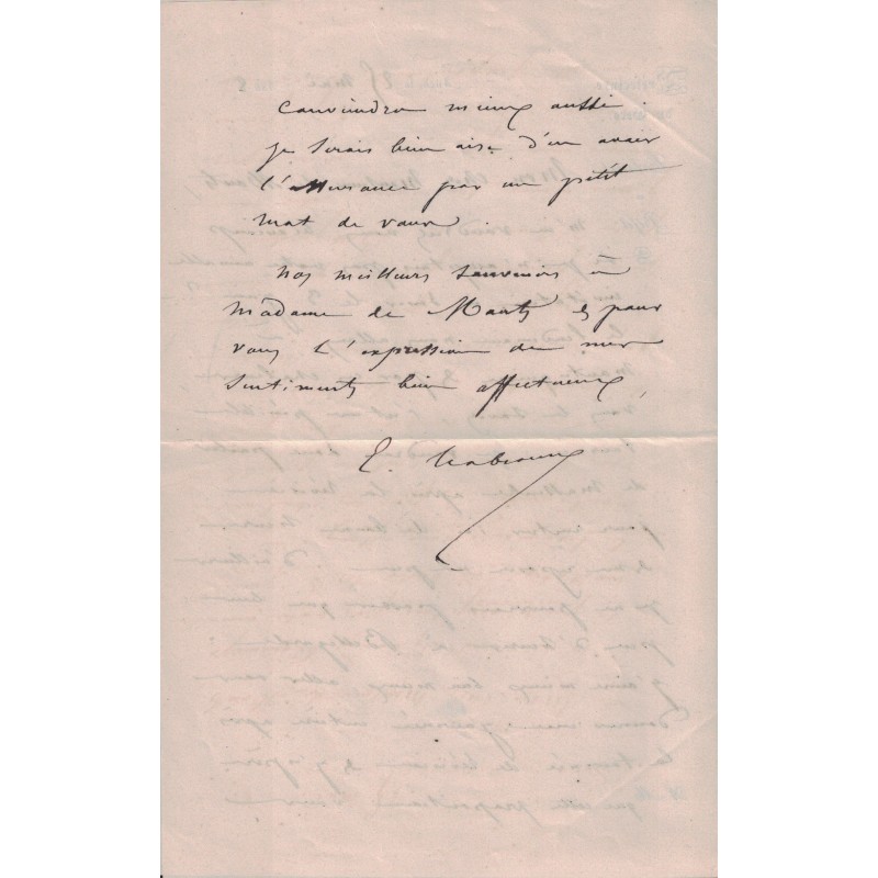 LABROUSSE DE LASCAUX Jean François Edouard (1822-1885) - PREFET du Gers.